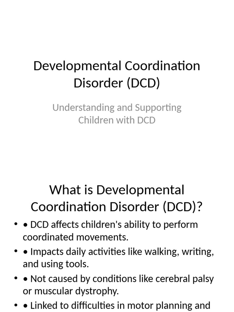 DCD Presentation | PDF