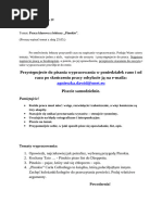 Epitety Karta Pracy | PDF
