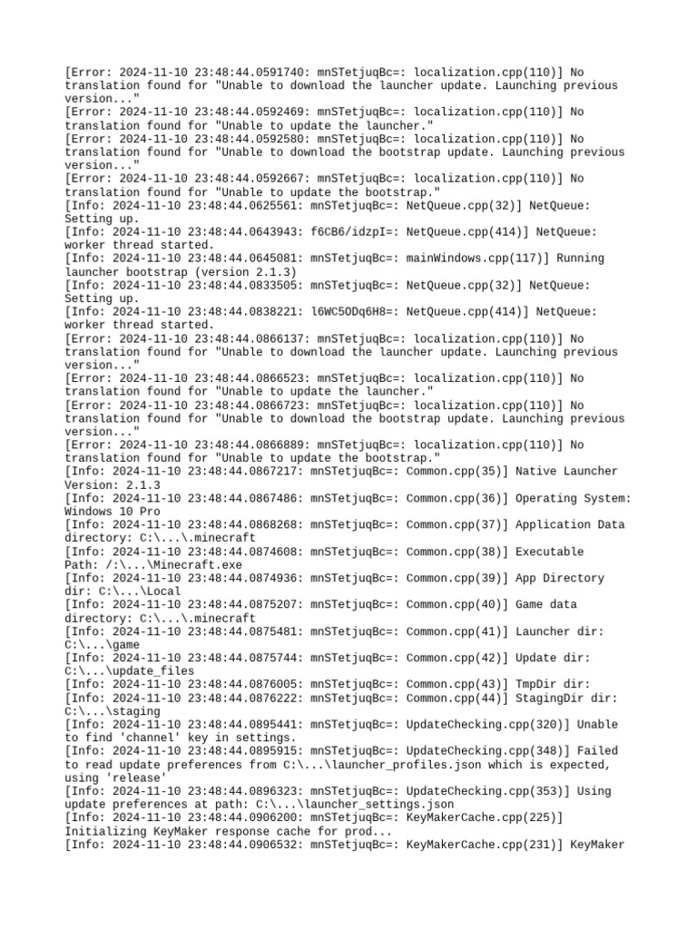 Launcher Log4 | PDF | Software | Microsoft Software
