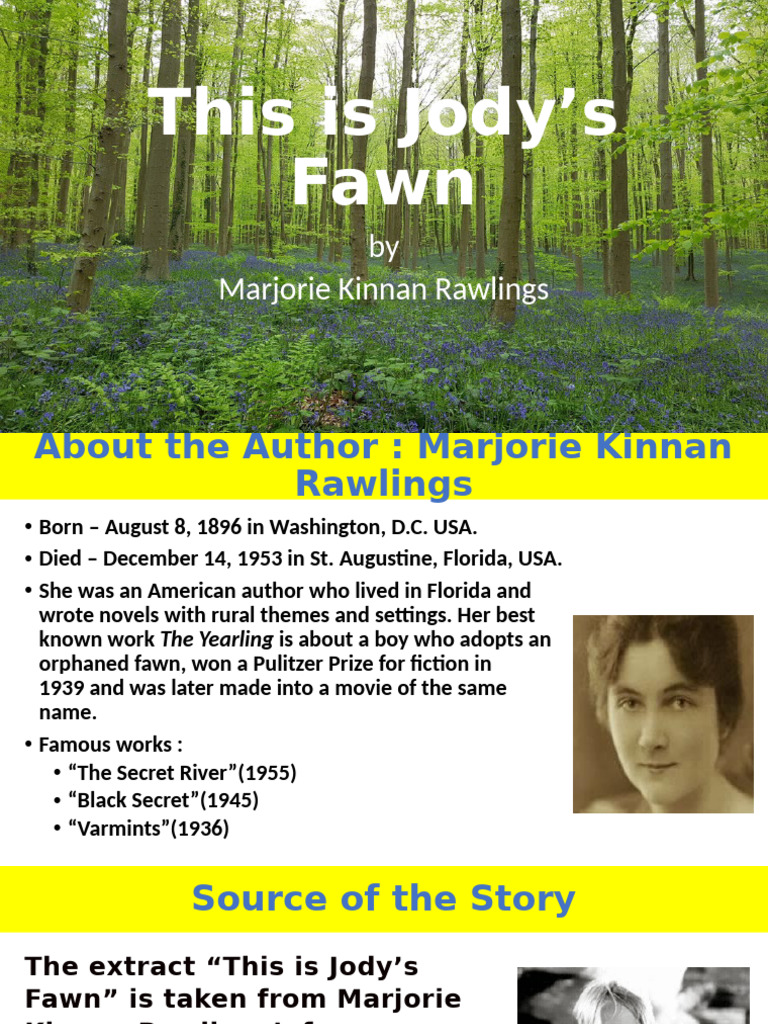 This Is Jodys Fawn | PDF