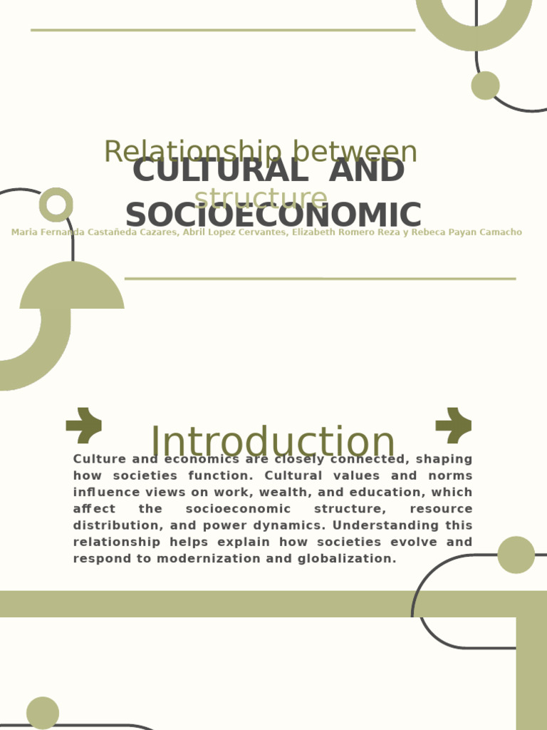 Relationship Between Cultural and Social Structure | PDF | Society ...