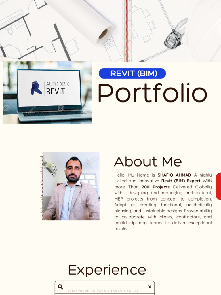 BIM Portfolio of Shafiq Ahmad | PDF