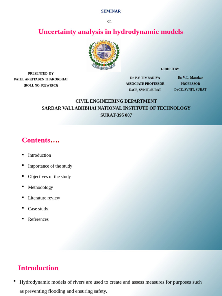 UA in Hydrodynamic Models | PDF | Uncertainty | Flood