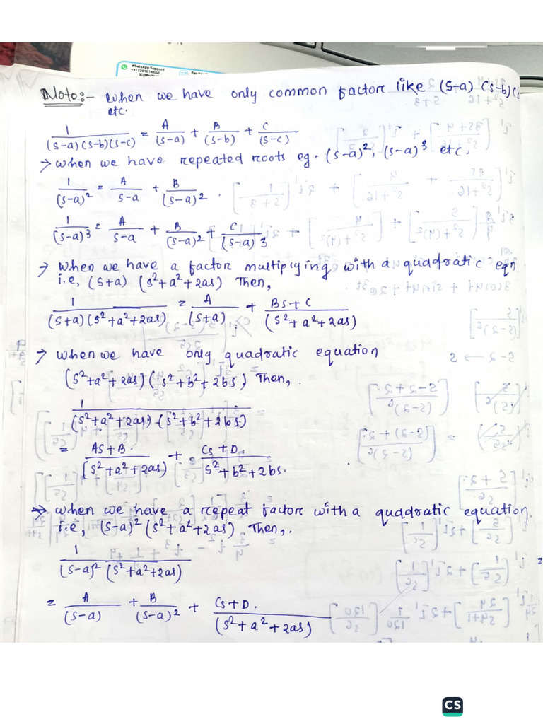 Partial Fraction QSTN | PDF