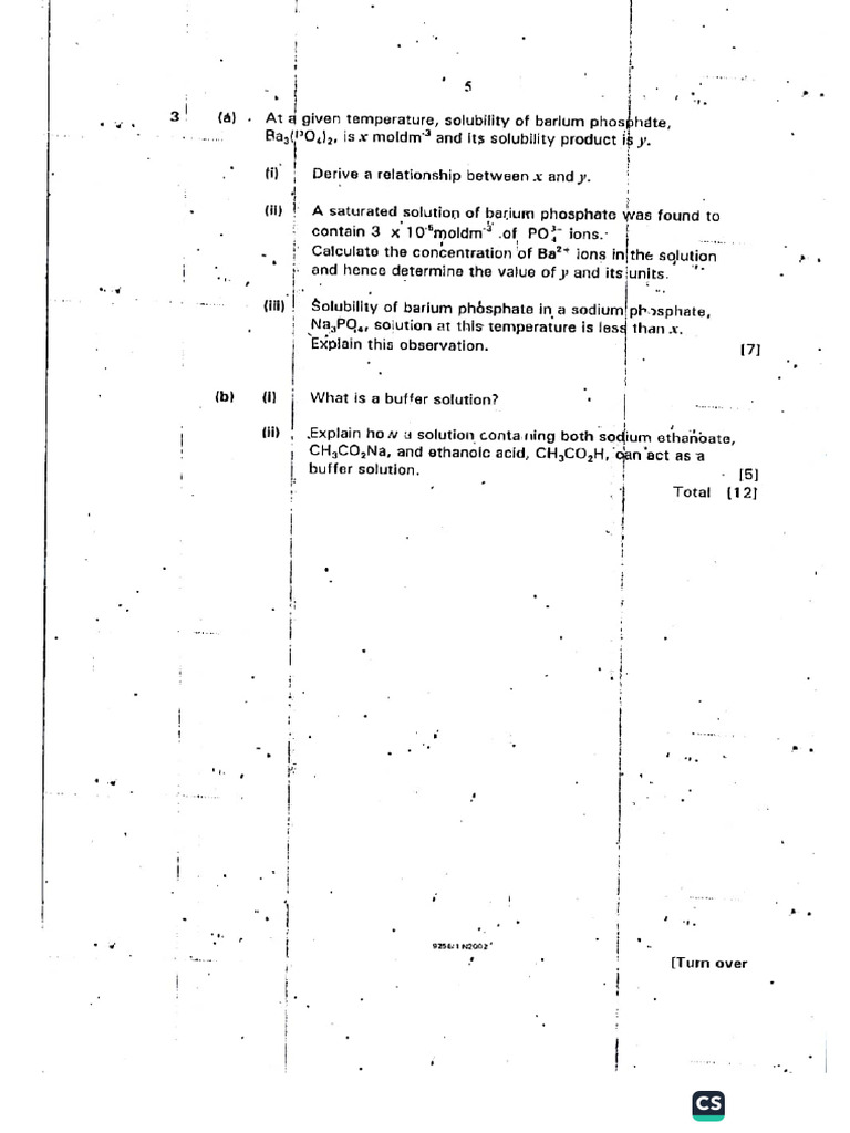 KSP (Solubility Questions) by Comrade Nijoe and Maka Starlight | PDF