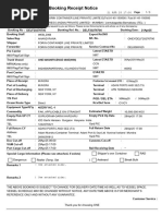 Vessel Cut-Off and ETA Schedule | PDF