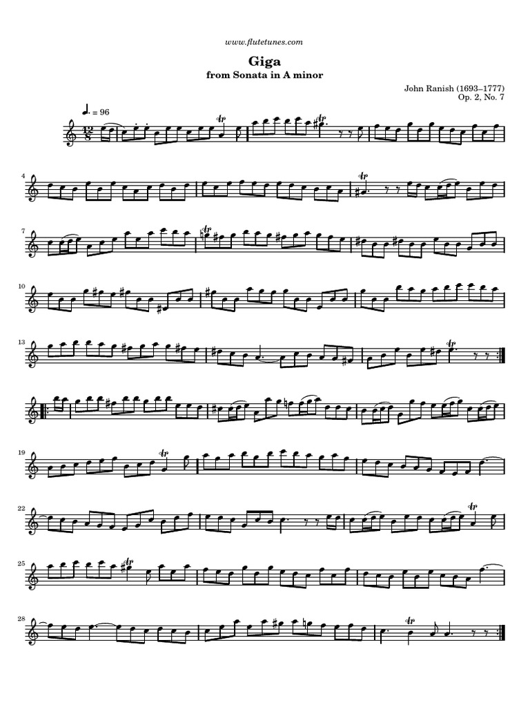 Ranish Op2 No7 IV Giga | PDF