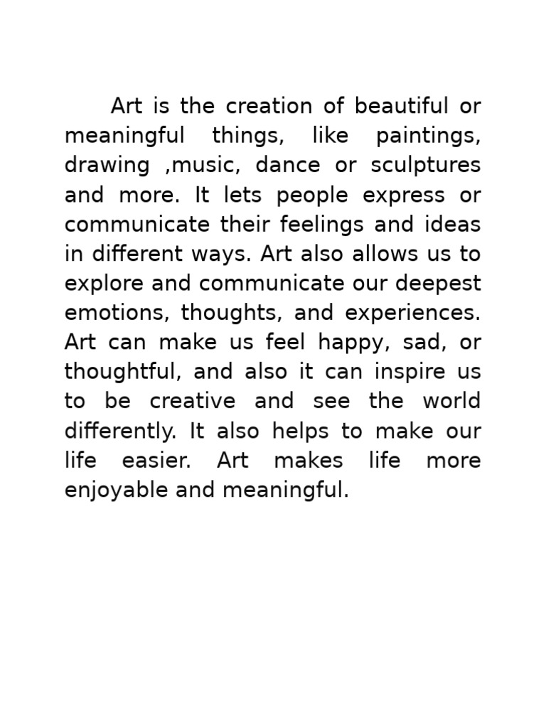 Art Appreciation q1 | PDF