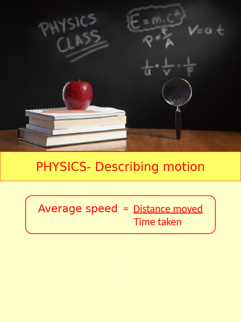 03 - Describing Motion | PDF | Acceleration | Force