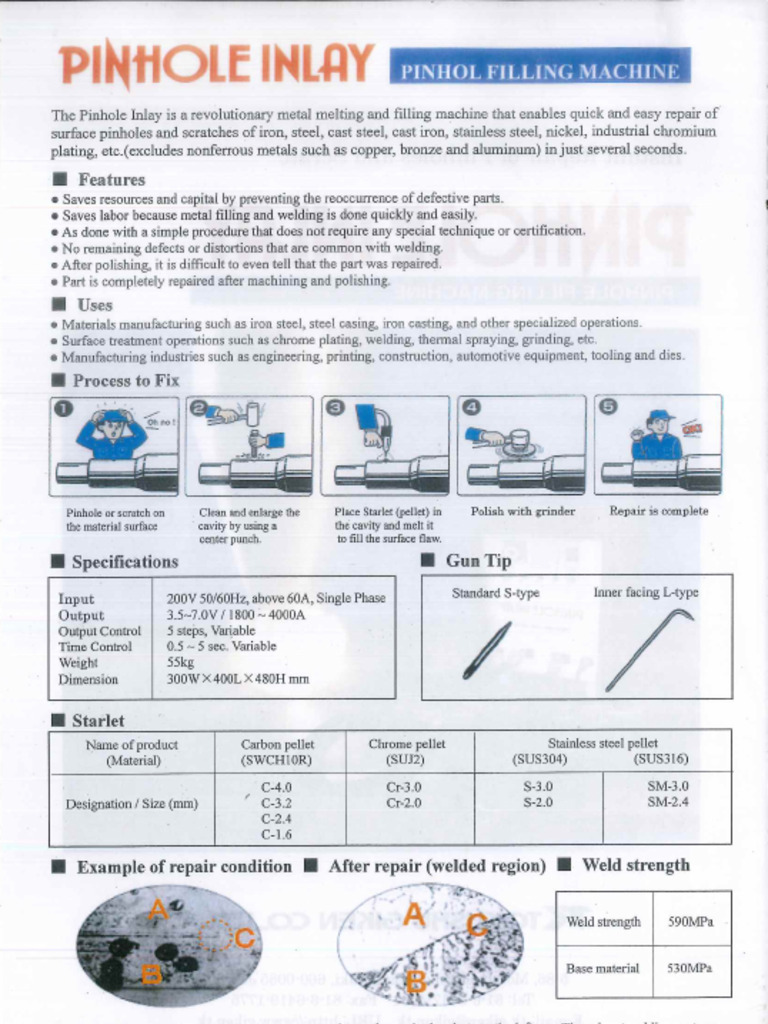 Pinhole Inlay English2 | PDF