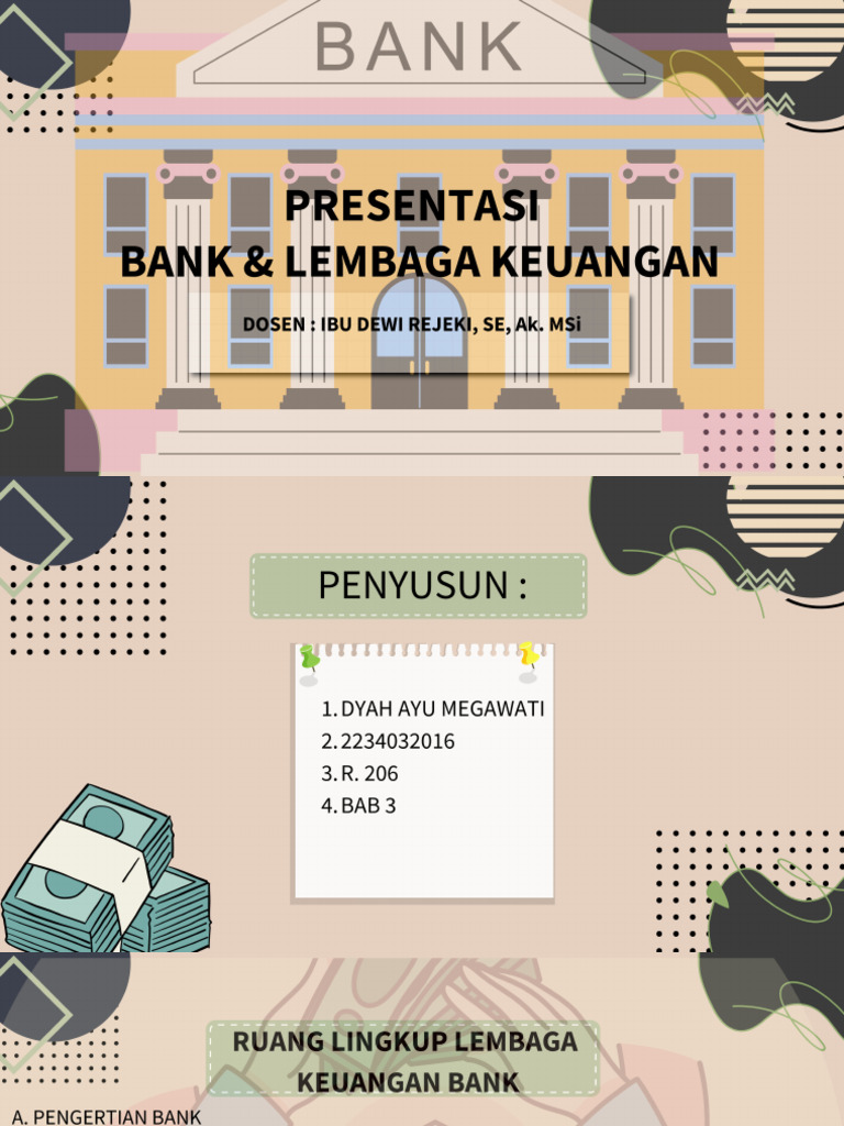 BAB 3 - Bank Dan Lembaga Keuangan | PDF