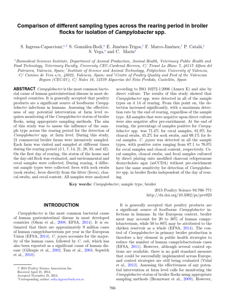 Ingresa-Capaccioni et al_2015 | PDF | Microbiology