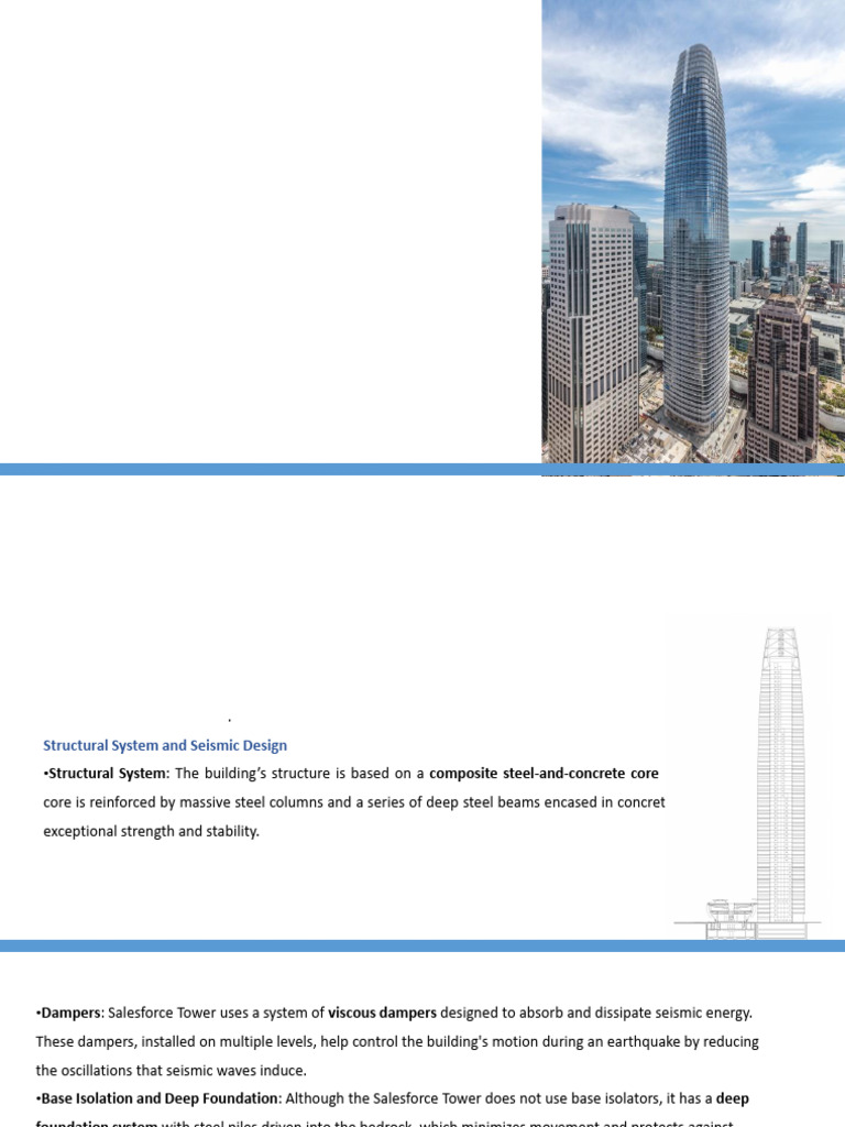 Salesforce Tower: Earthquake-Resistant Design | PDF | Earthquake ...