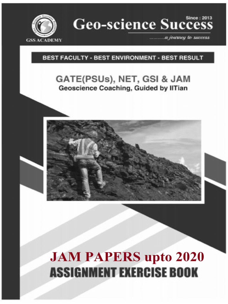JAM Papers Upto 2023 | PDF | Rocks | Geology