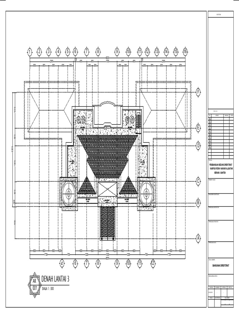 Denah Gedung Rektorat Kampus | PDF