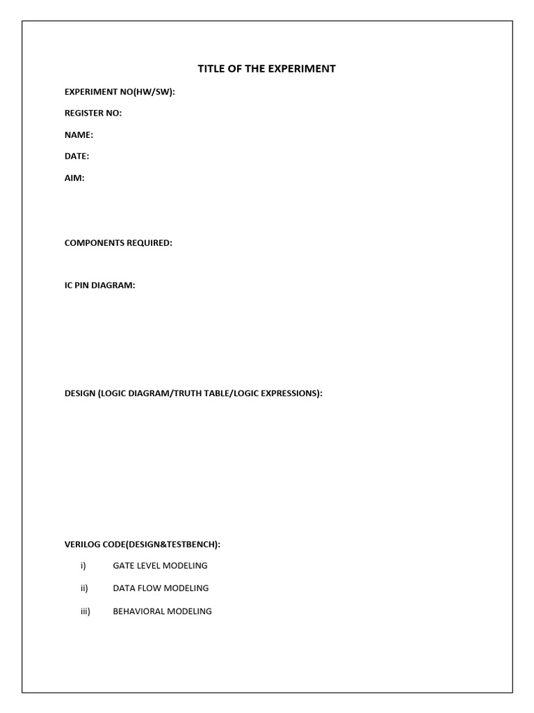 DSD Lab Observation Template | PDF