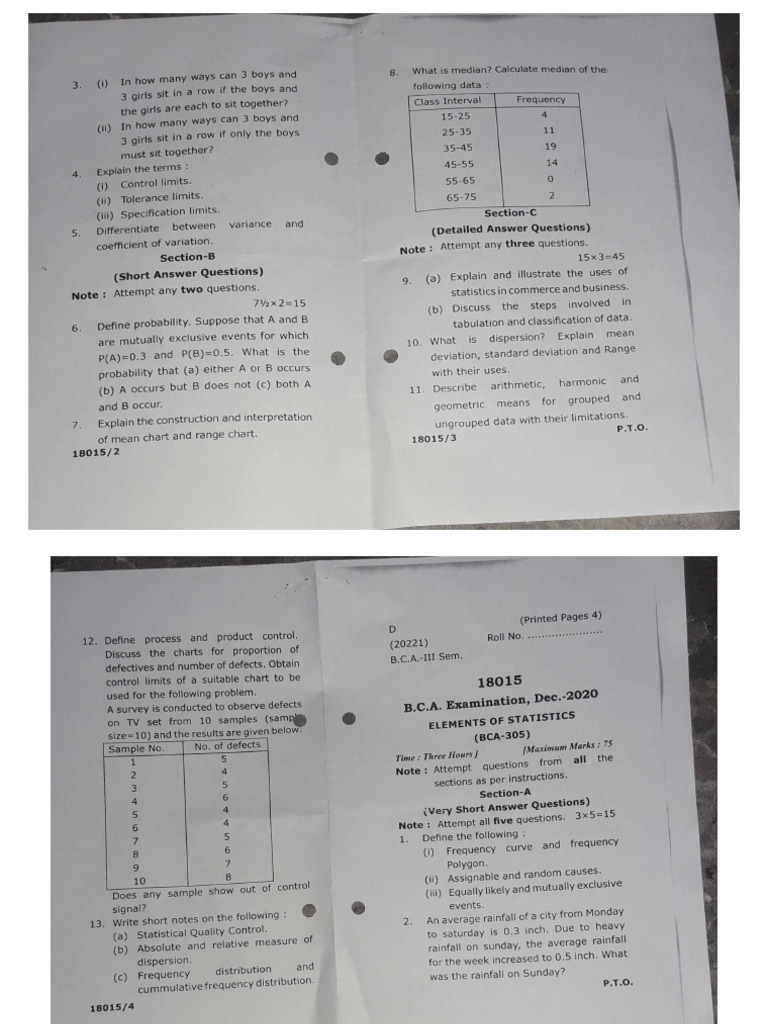 Elements of Statistics | PDF