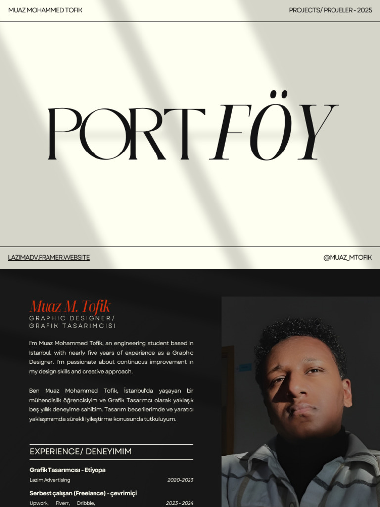 Muaz Portfolio 2025 | PDF