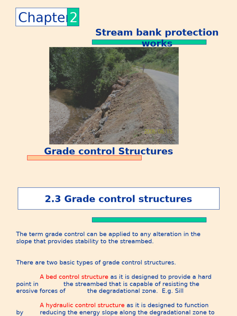 Chapter 2 - 4 - Grade Control Structures | PDF | Earth Sciences ...