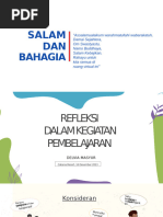Refleksi Pembelajaran Menggunakan 4F | PDF