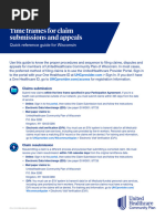 Uhc Appeal Form | PDF | Patient | Service Industries