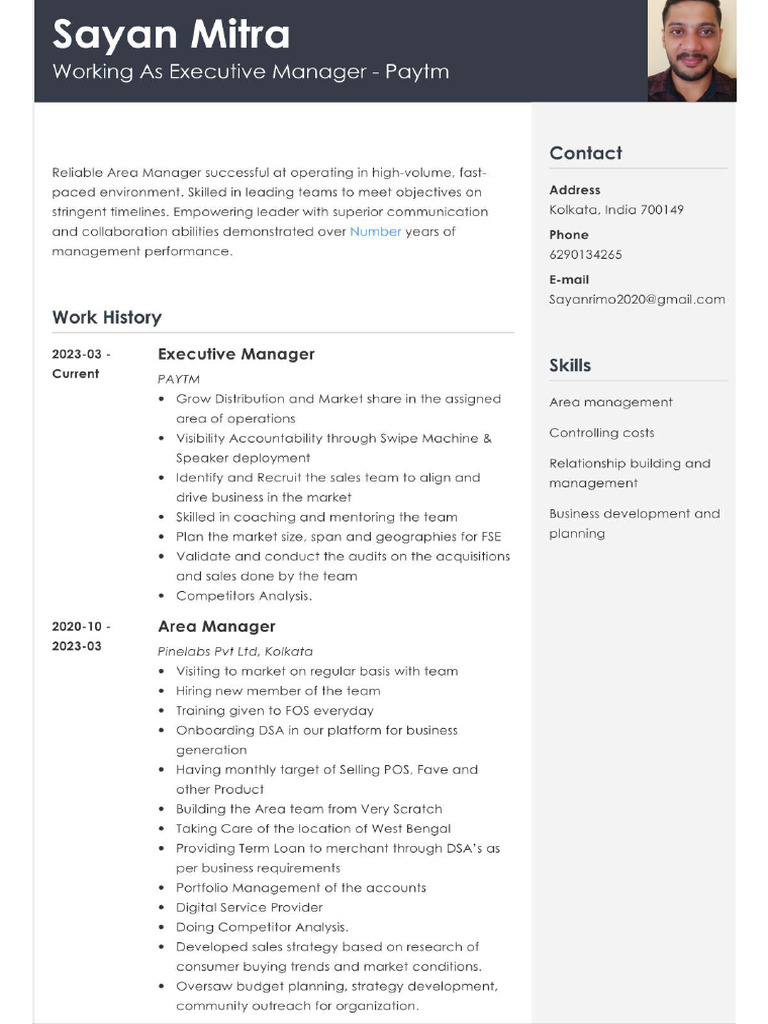 Sayan Mitra - Resume | PDF