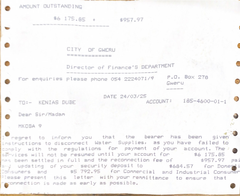 City Council Letter | PDF