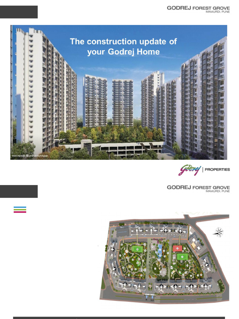 Godrej Forest Grove Construction Update | PDF | Building Engineering ...