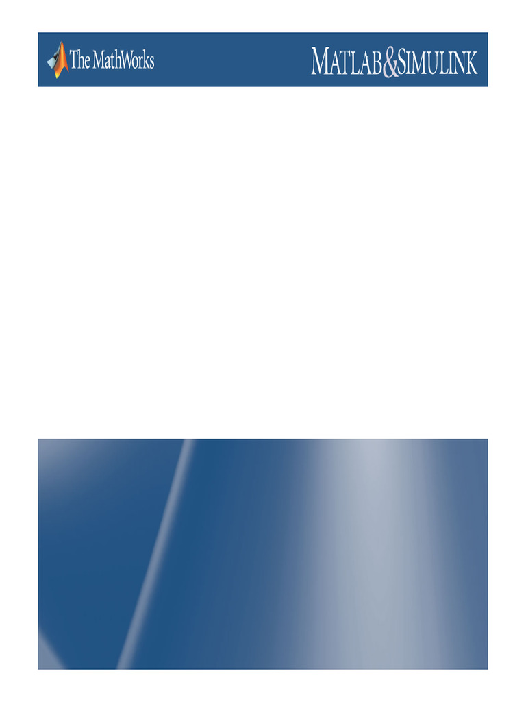 Using Matlab and Simulink For Image and Video Processing | PDF | Matlab | Hardware Description ...