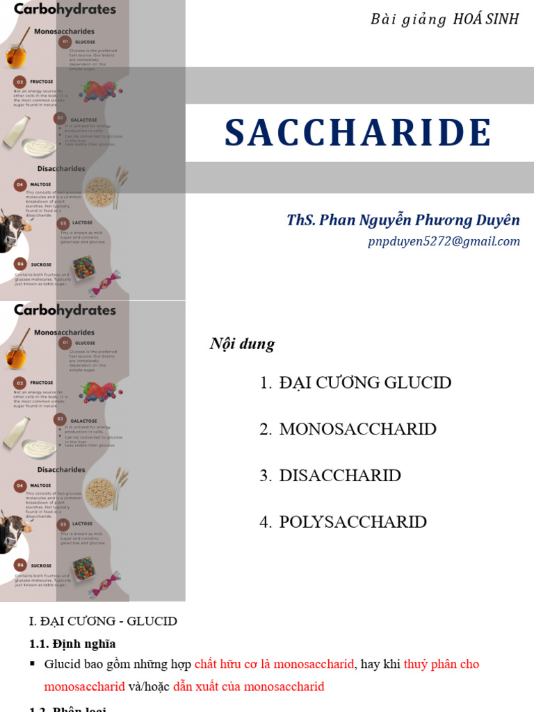 Bài 2-Saccharide | PDF
