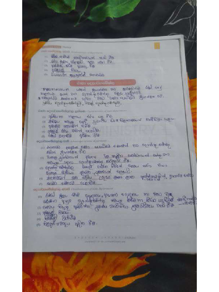 Sinhala Notes | PDF