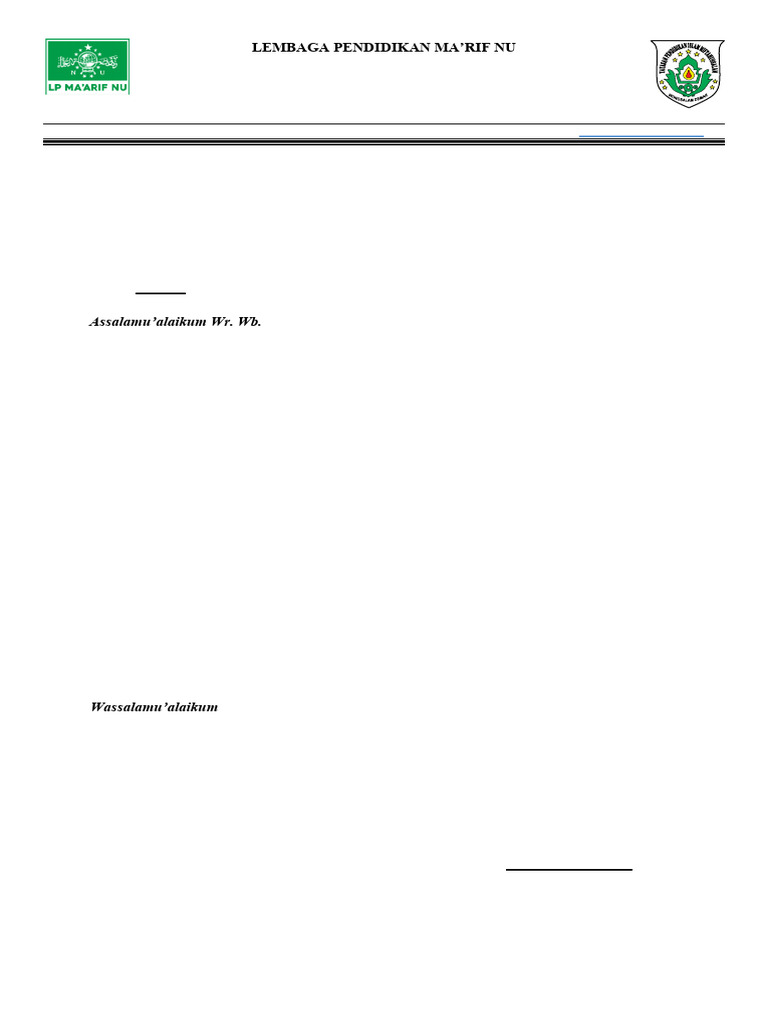 Surat DAMKAR 1 | PDF