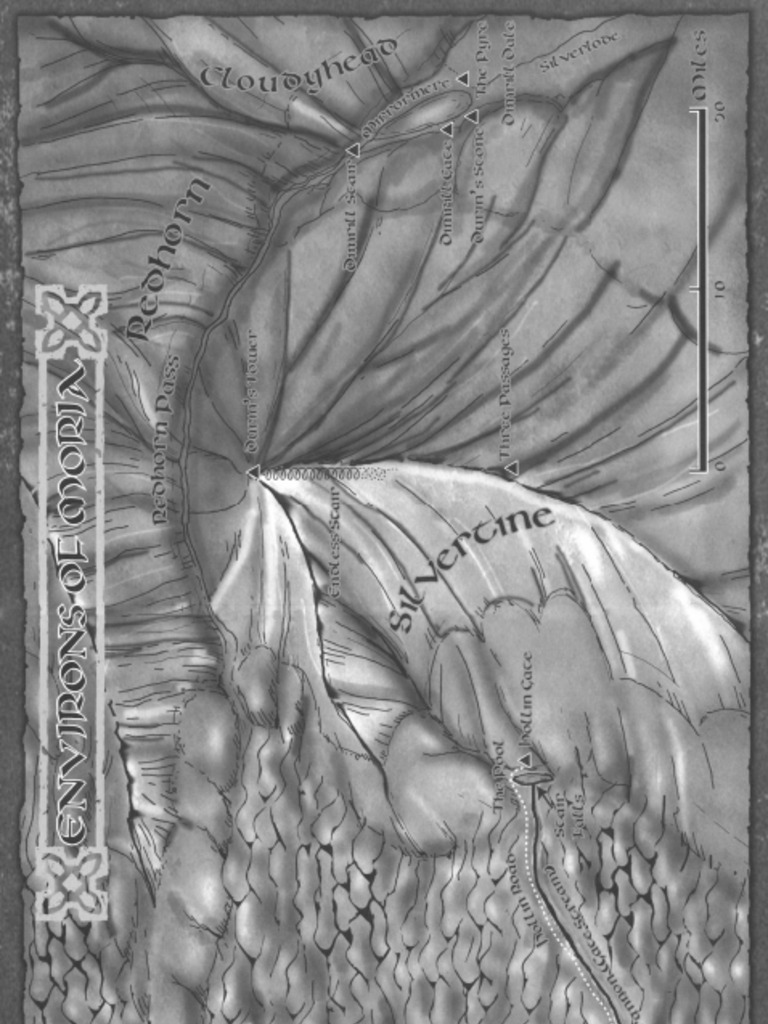 Decipher - Lord of The Rings RPG - Khazad Dum Maps | PDF