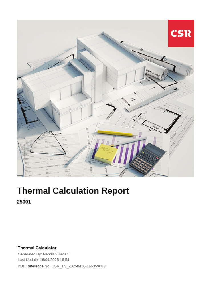 CSR TC 20250416-165359083 | PDF | Building Insulation | Thermal Insulation
