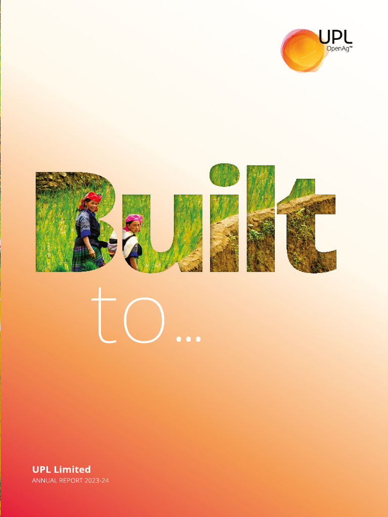 UPL Limited Annual Report 2023-24 | PDF | Agriculture | Sustainable ...