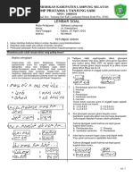 Soal Bhs Daerah Kls 5 | PDF