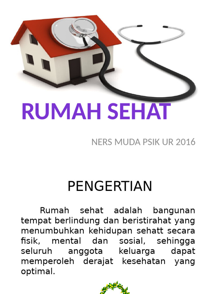 Panduan Rumah Sehat untuk Keluarga | PDF