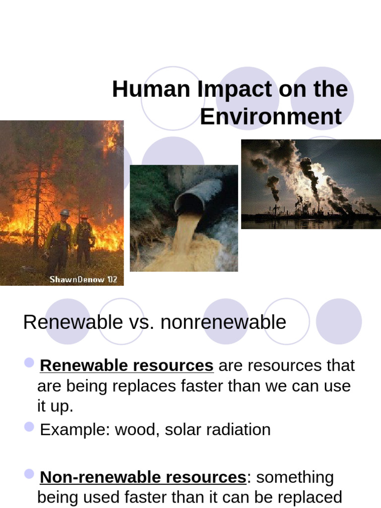 Tppic 17 - Human Impact | PDF | Human Impact On The Environment ...