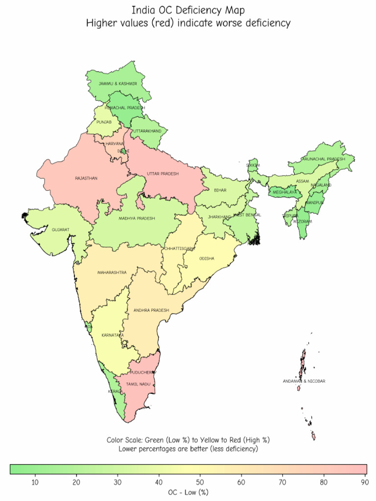 Oc Deficiency Map | PDF