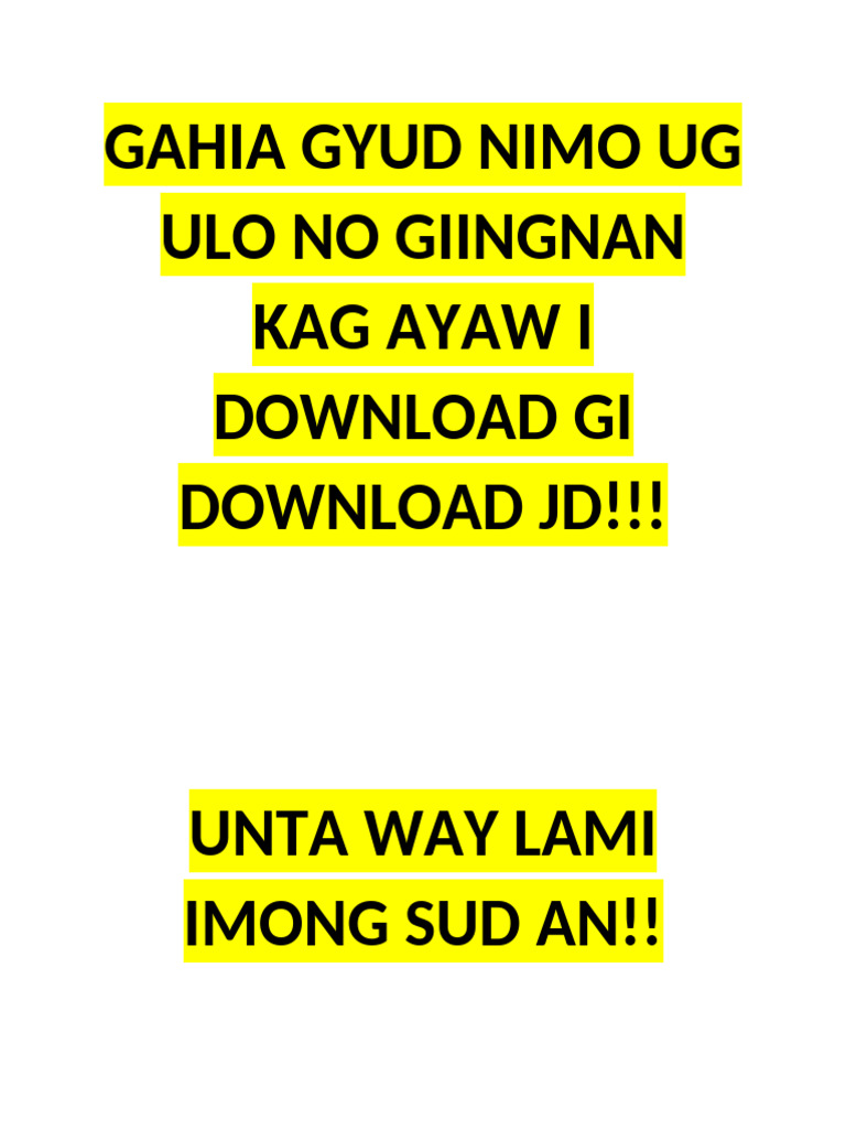 Do Not Download | PDF