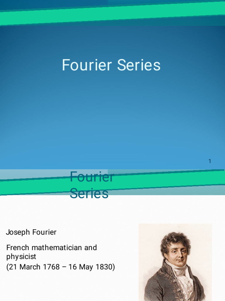 Chapter 2 Fourier Series | PDF | Fourier Series | Mathematics