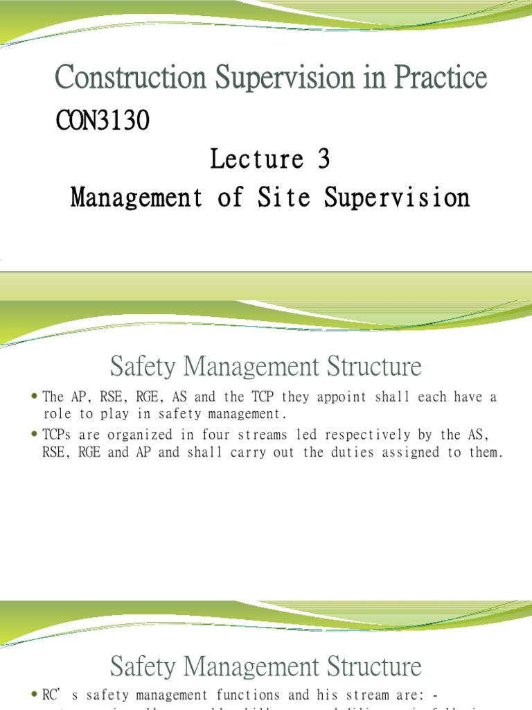 Site Supervision Management Overview | PDF | Transmission Control Protocol