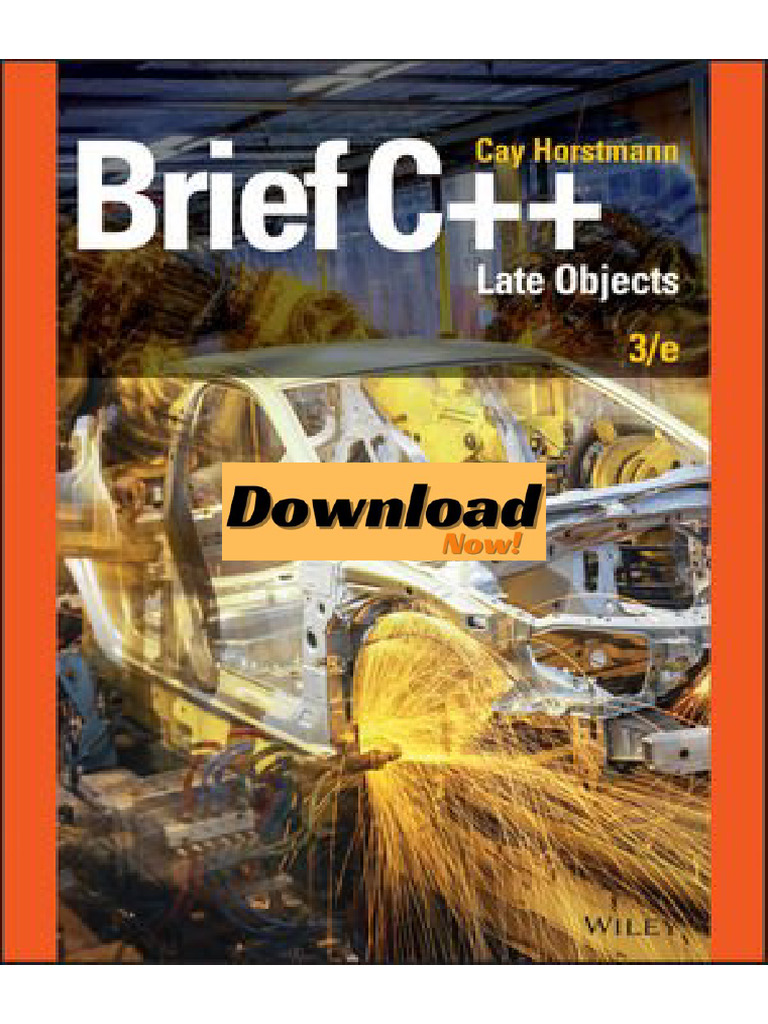 Testbank and Solutions For Brief C Late Objects 3rd Edition Horstmann ...