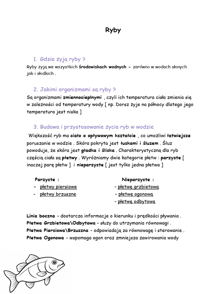 Ryby | PDF