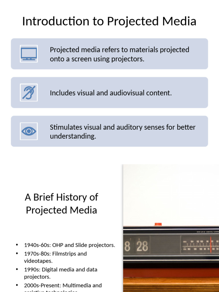 Projected Media Special Education | PDF | Multimedia | Learning