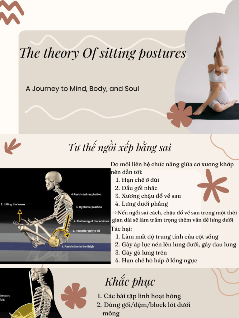 Tóm Lư C Theory of Sitting Postures | PDF