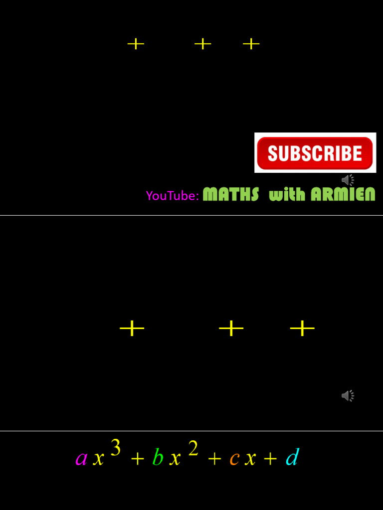 Factorizing CUBICS With Only ONE Rational Factor Different Approach ...