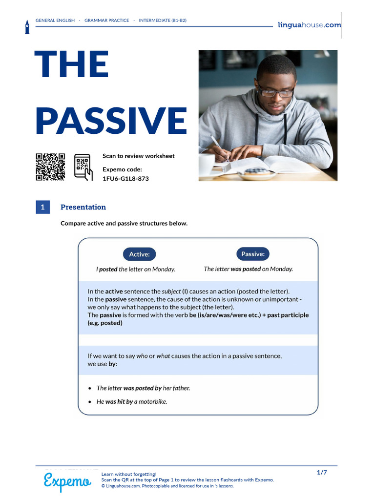 The Passive British English Student B1 B2 | PDF