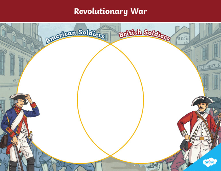 Color Revolutionary War Soldiers Venn Diagram | PDF