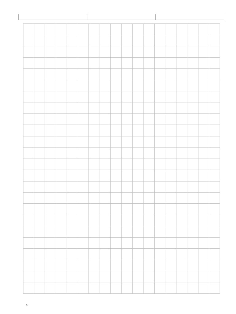 Centimeter Graph Paper | PDF